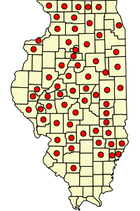 ISM Herbarium Biennial Gaura (Gaura biennis) Records -- Illinois State ...